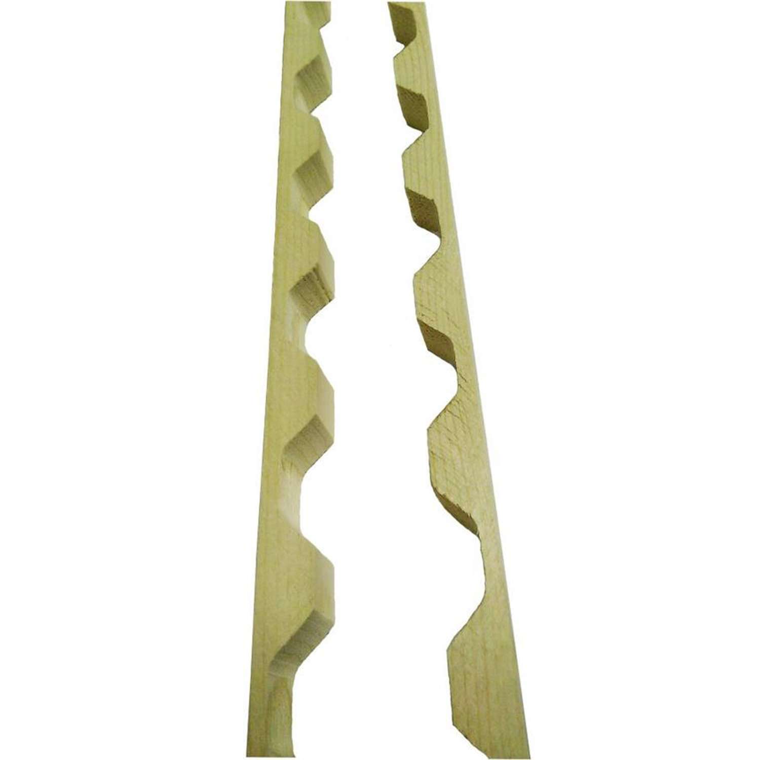 Tuftex 1 in. W X 72 in. L Wood Horizontal Closure Strips Brown Mfr ...