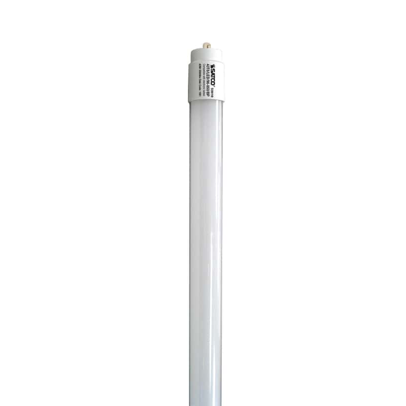 Satco Linear White 96 in. 1-Pin T8 LED Bulb 54 Watt Equivalence 1 pk ...