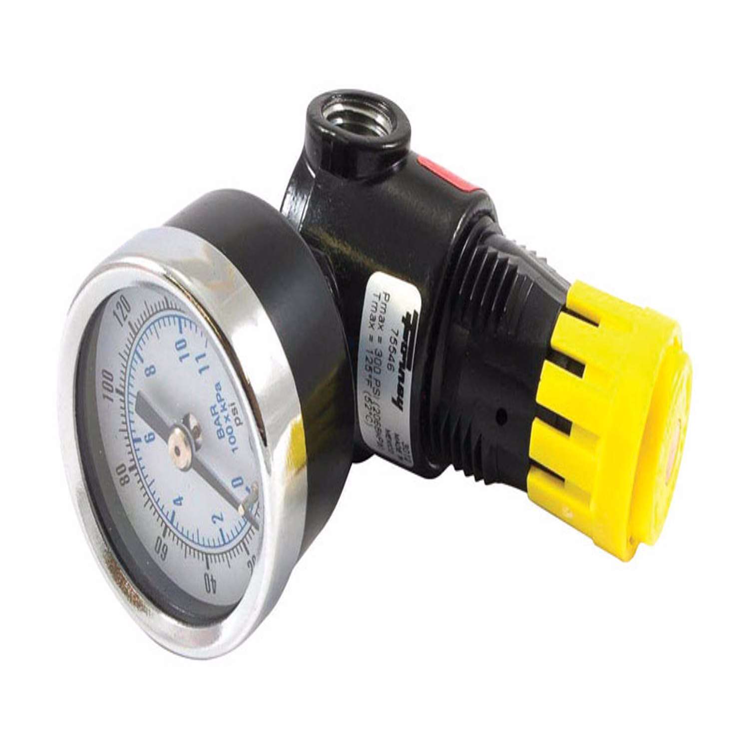 Forney Plastic Mini Regulator with Gauge 1/4 in. NPT 300 psi 1 pc - Ace ...