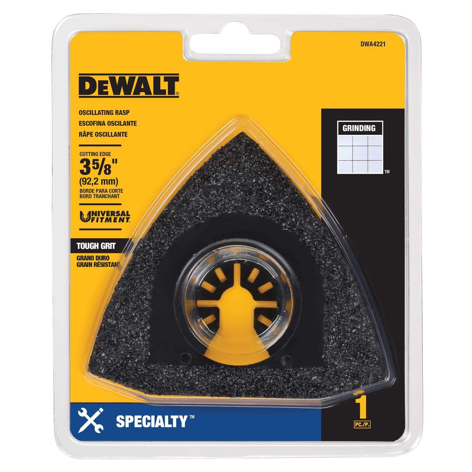 DeWalt Universal Fitment Carbide Oscillating Rasp 1 pk - Ace Hardware