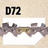 Oregon AdvanceCut D72 20 in. 72 links Chainsaw Chain - Ace Hardware