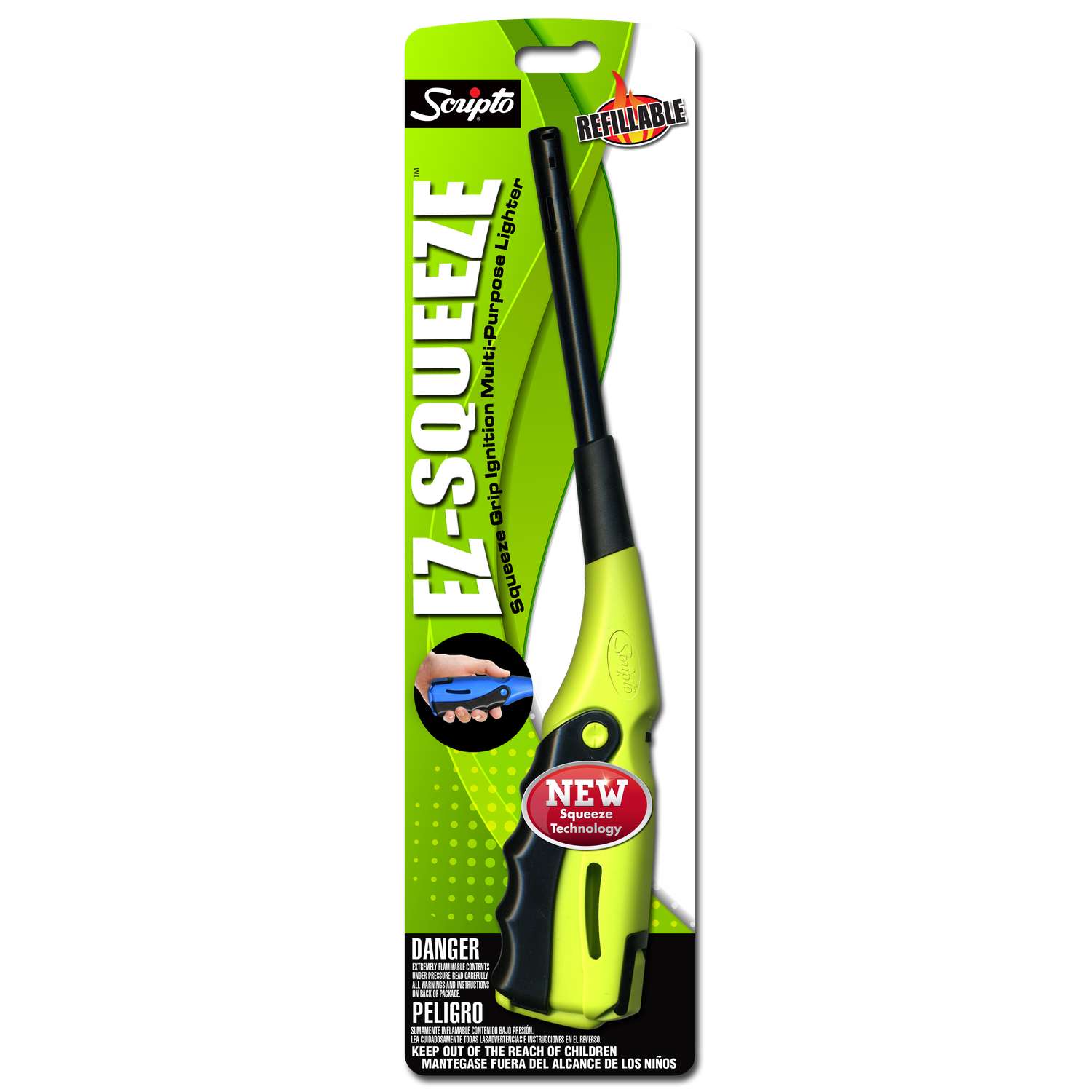 Scripto EZ-Squeeze Multi-Purpose Lighter 1 pk - Ace Hardware