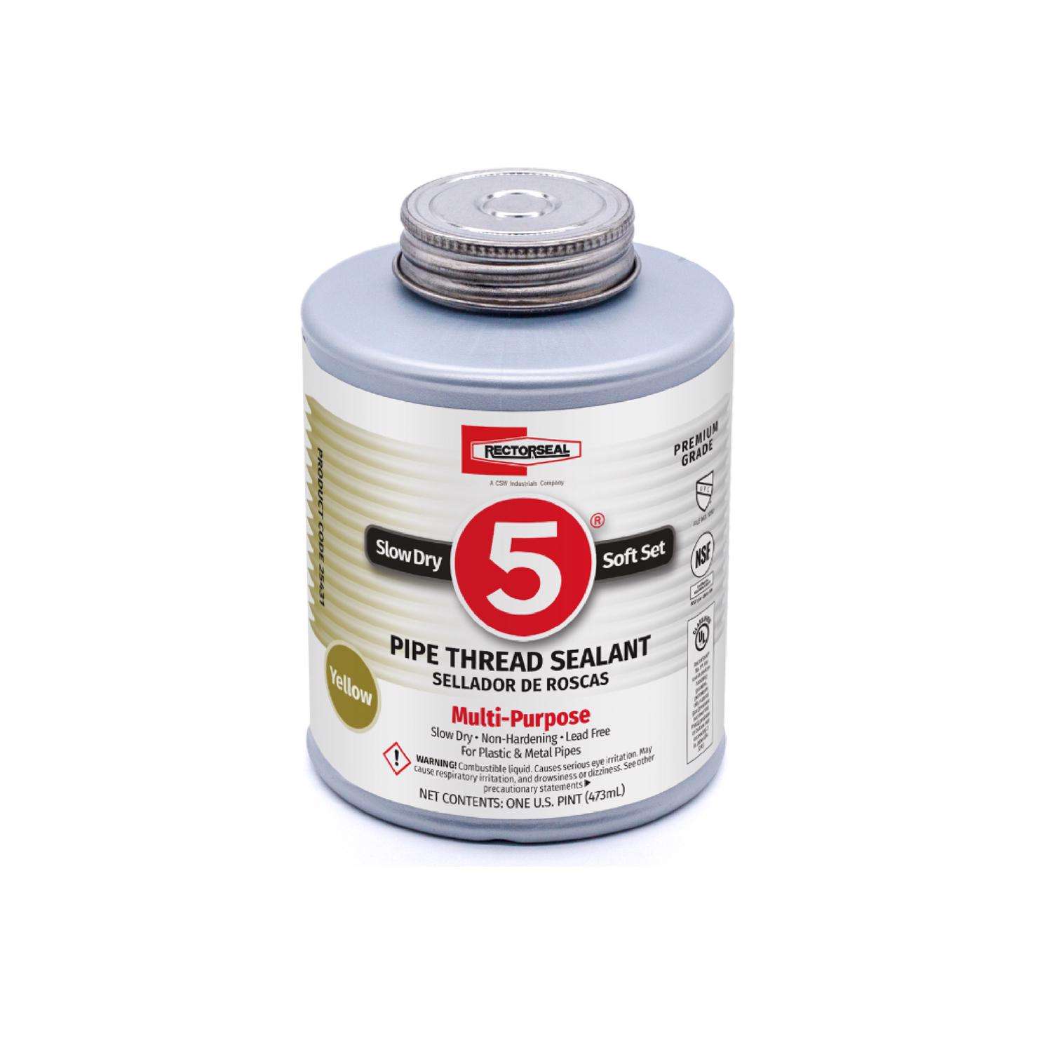 RectorSeal Yellow Pipe Thread Sealant 16 oz - Ace Hardware