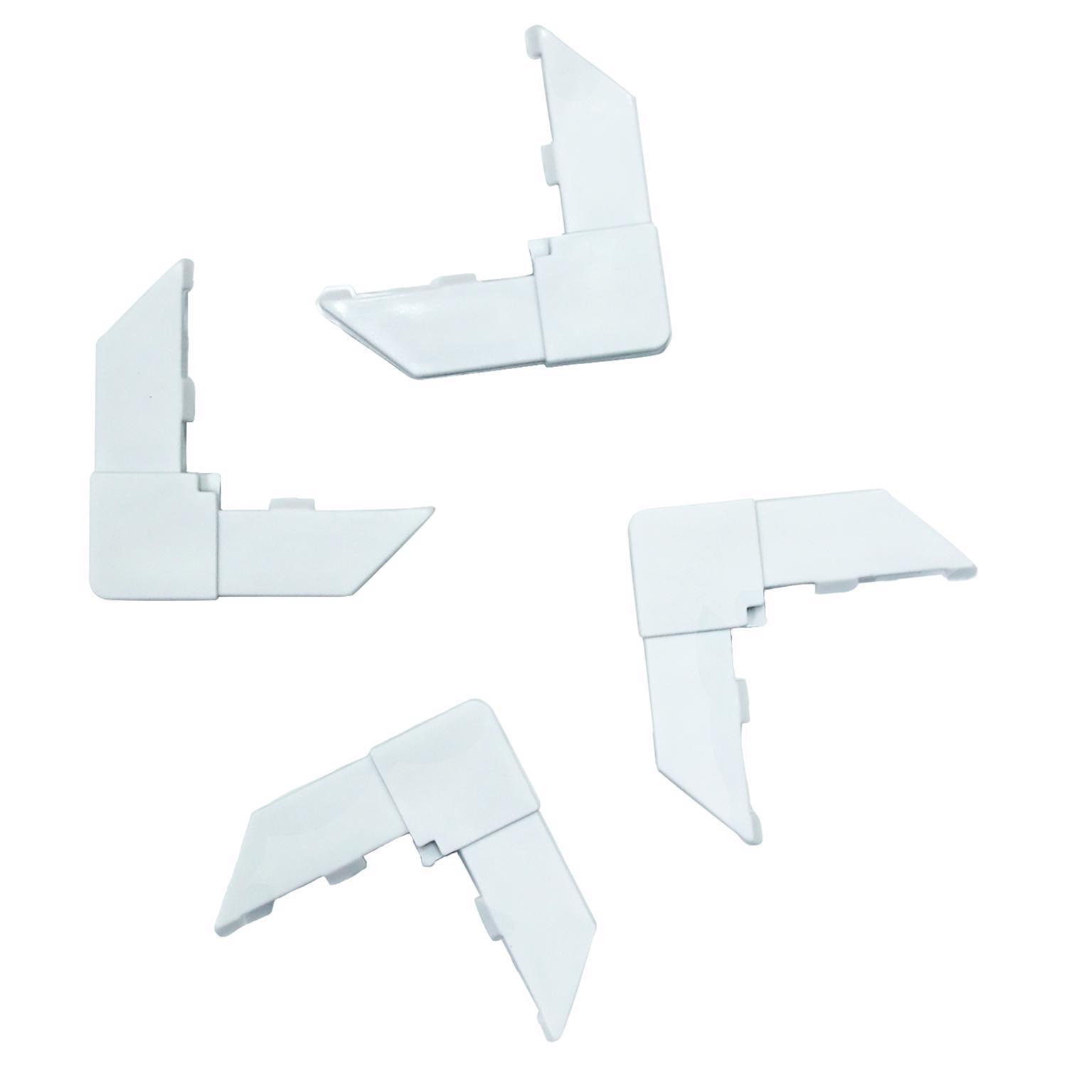 Phifer White Plastic 3 in. W X 6 in. L Screen Frame Corner 4 pk - Ace ...