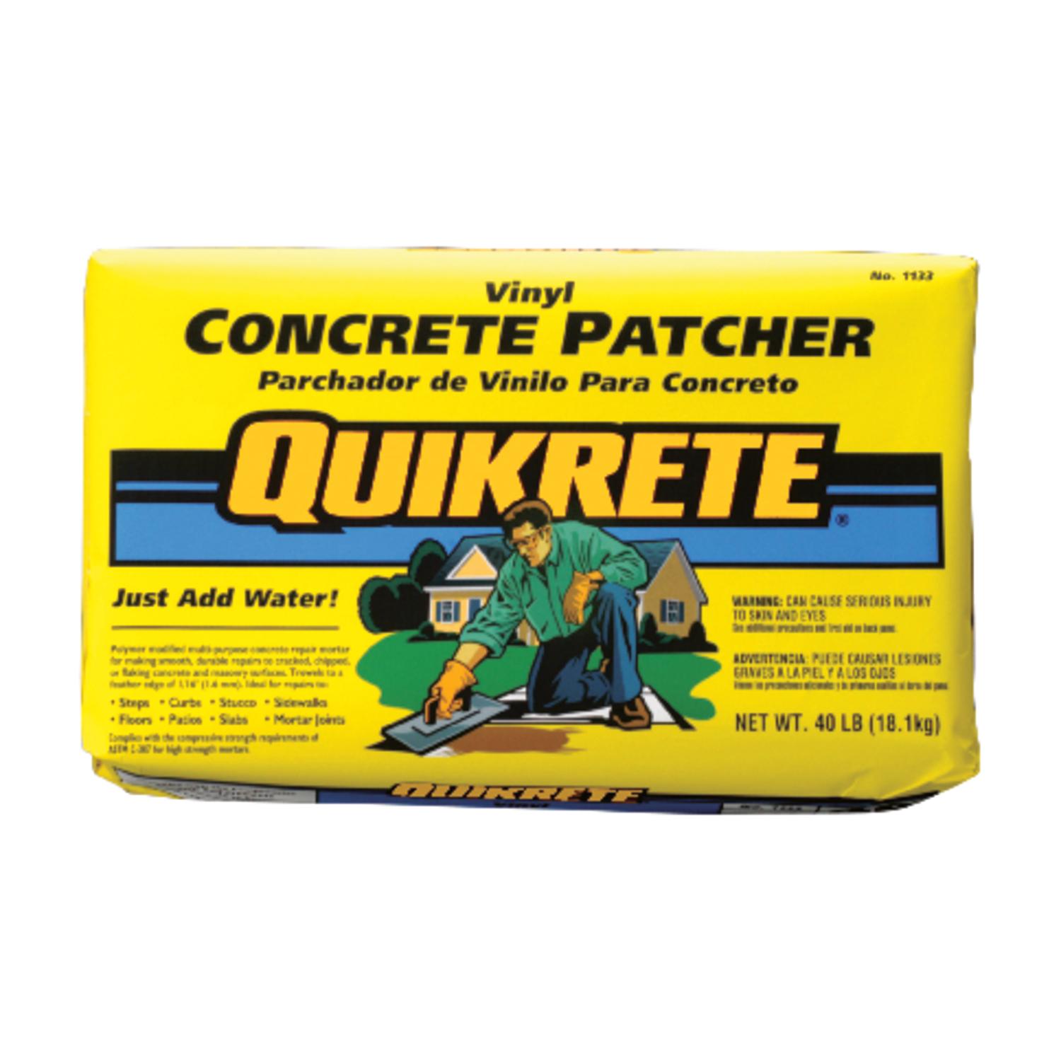 Quikrete Concrete Patch and Repair 40 lb Gray - Ace Hardware