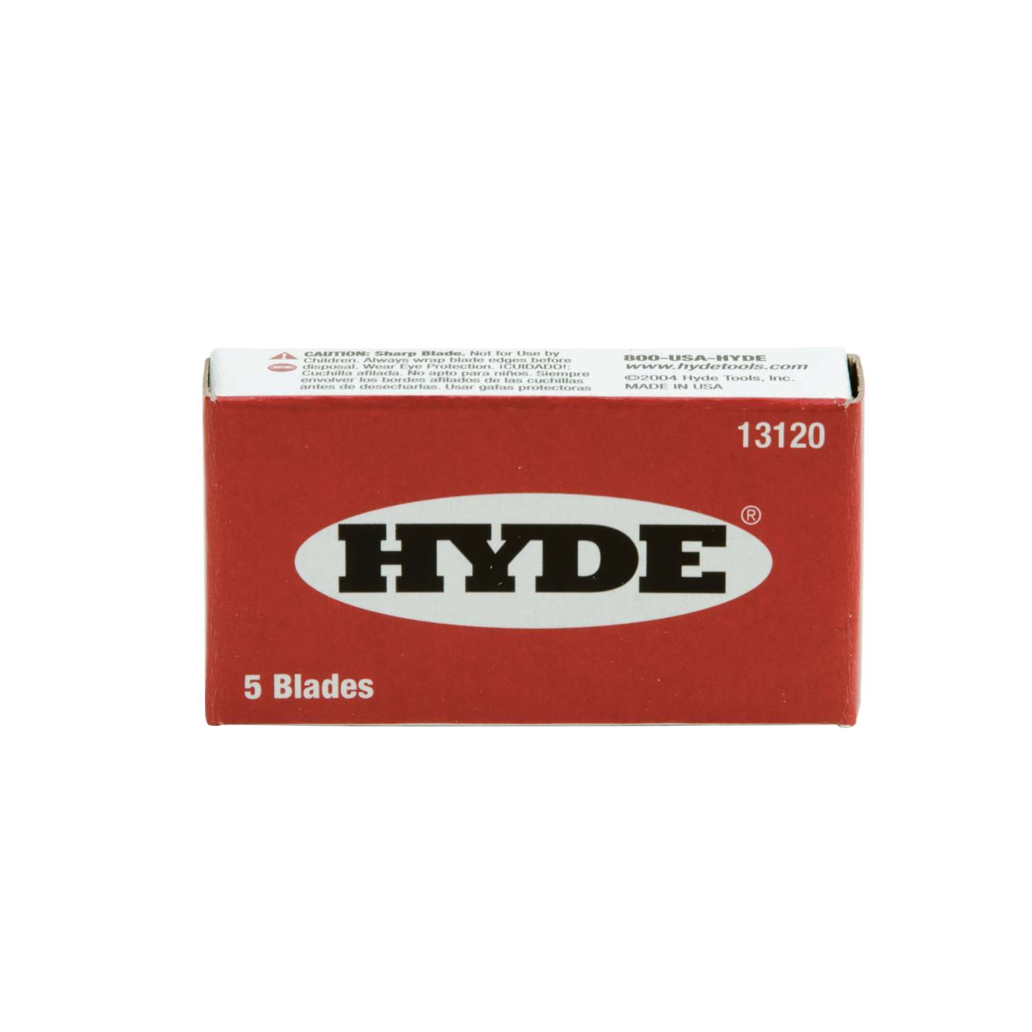Hyde Steel Single Edge razor Razor Blade 3/4 in. L 5 pc - Ace Hardware