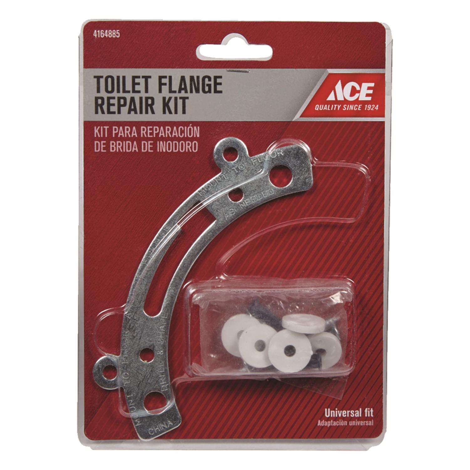 Ace Toilet Flange Repair Kit Metal For Universal - Ace Hardware