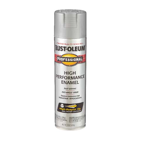 Rust-Oleum Professional Gloss Light Machine Gray Spray Paint 15 oz ...