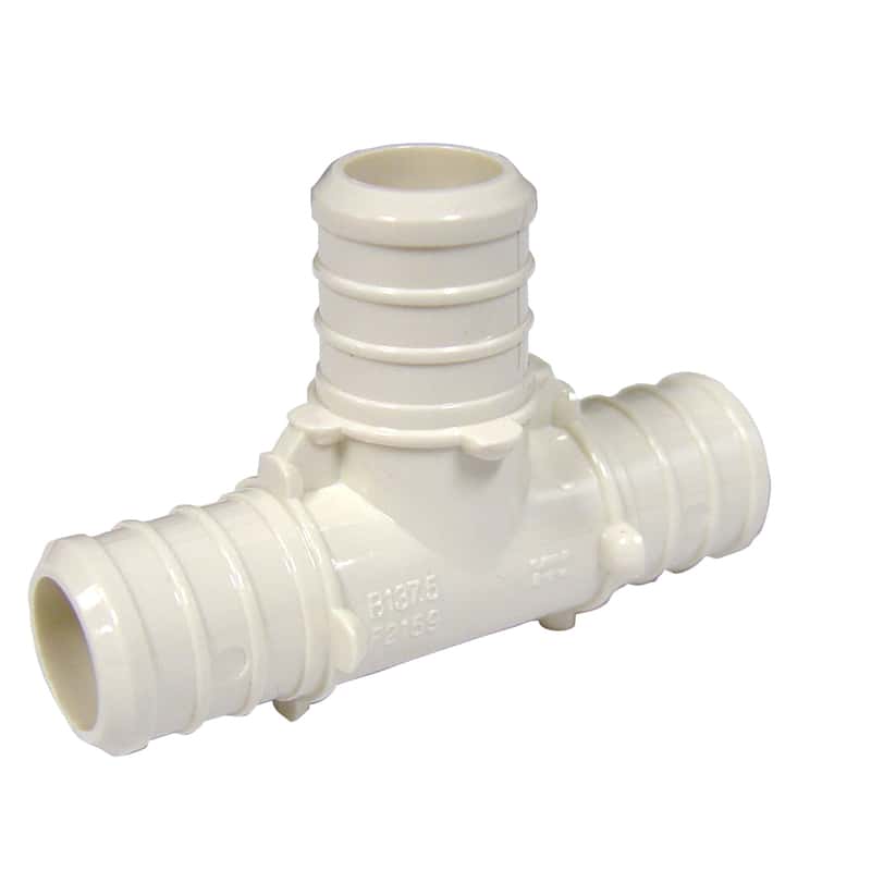 JMF Company 3/4 in. PEX X 1/2 in. D PEX Plastic Tee - Ace Hardware