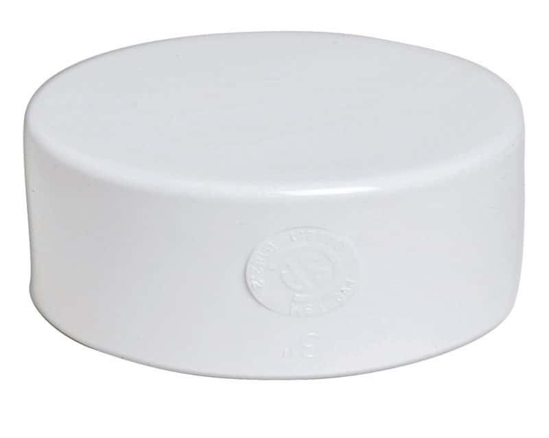 Plastic Trends 6 in. Hub T X 6 in. D Hub PVC Drain Cap - Ace Hardware