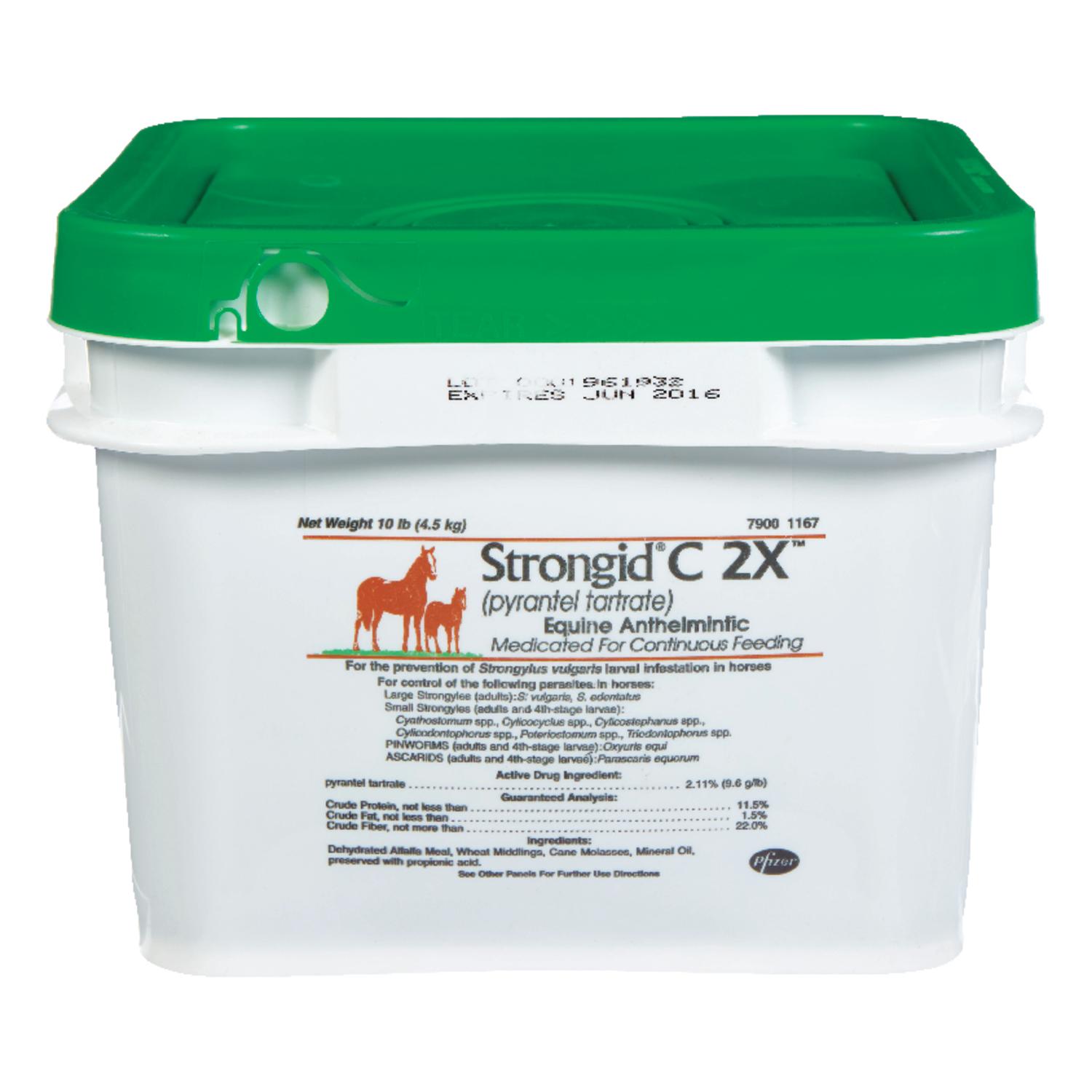UPC 087219011676 - Strongid C 2X PFG917 Equine Anthelmintic De-Wormer ...