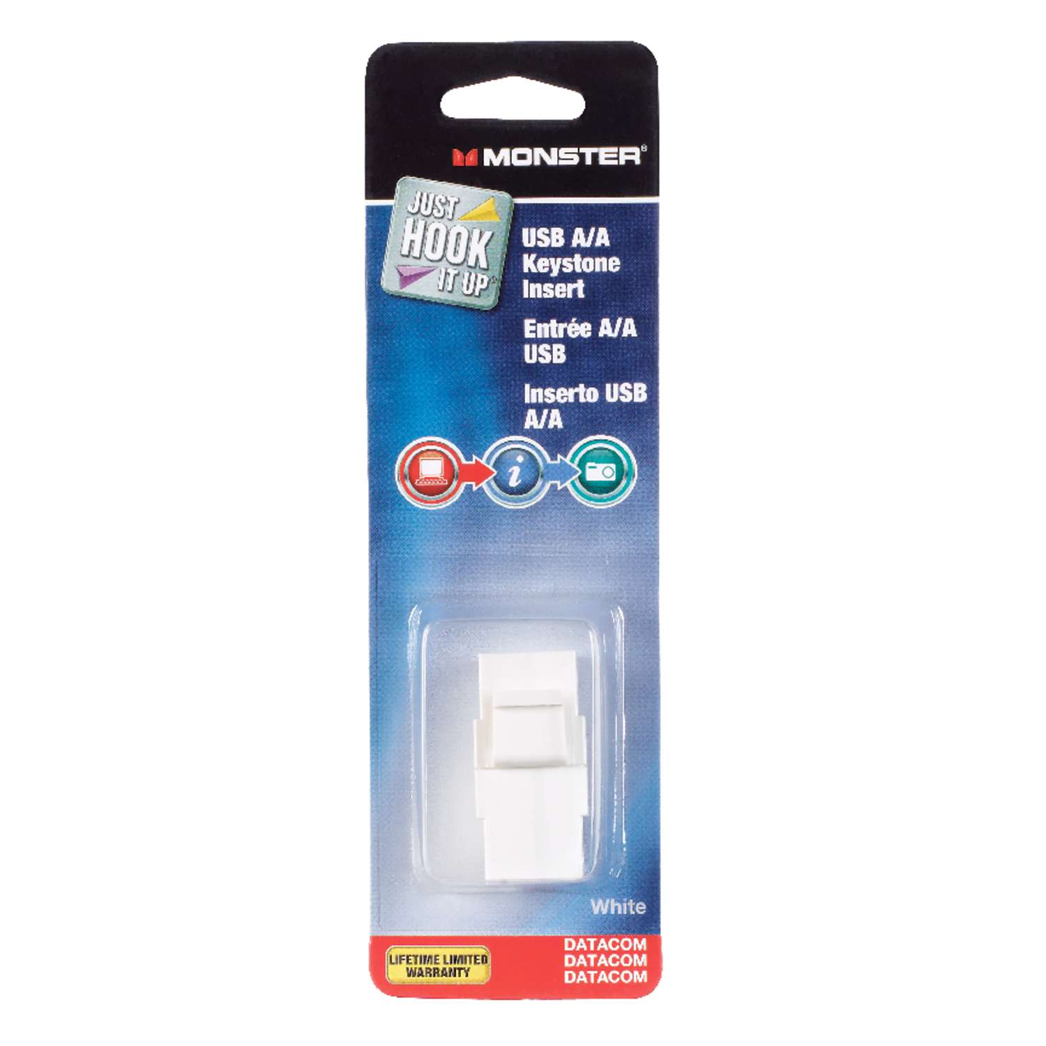 Monster Just Hook It Up Adapter 1 pk - Ace Hardware