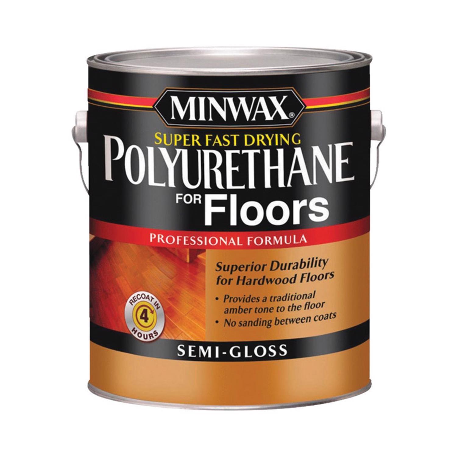 Minwax Semi-Gloss Clear Oil-Based Fast-Drying Polyurethane 1 gal - Ace ...