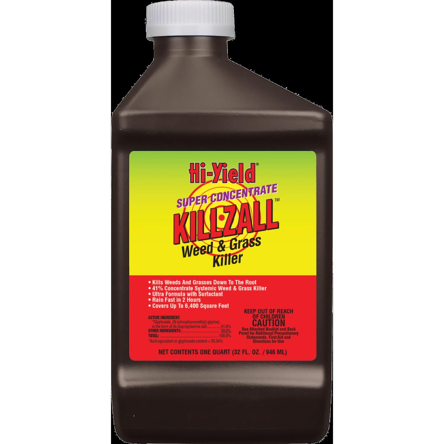 Hi-Yield Killzall Weed and Grass Killer Concentrate 32 oz Mfr# 33692 ...
