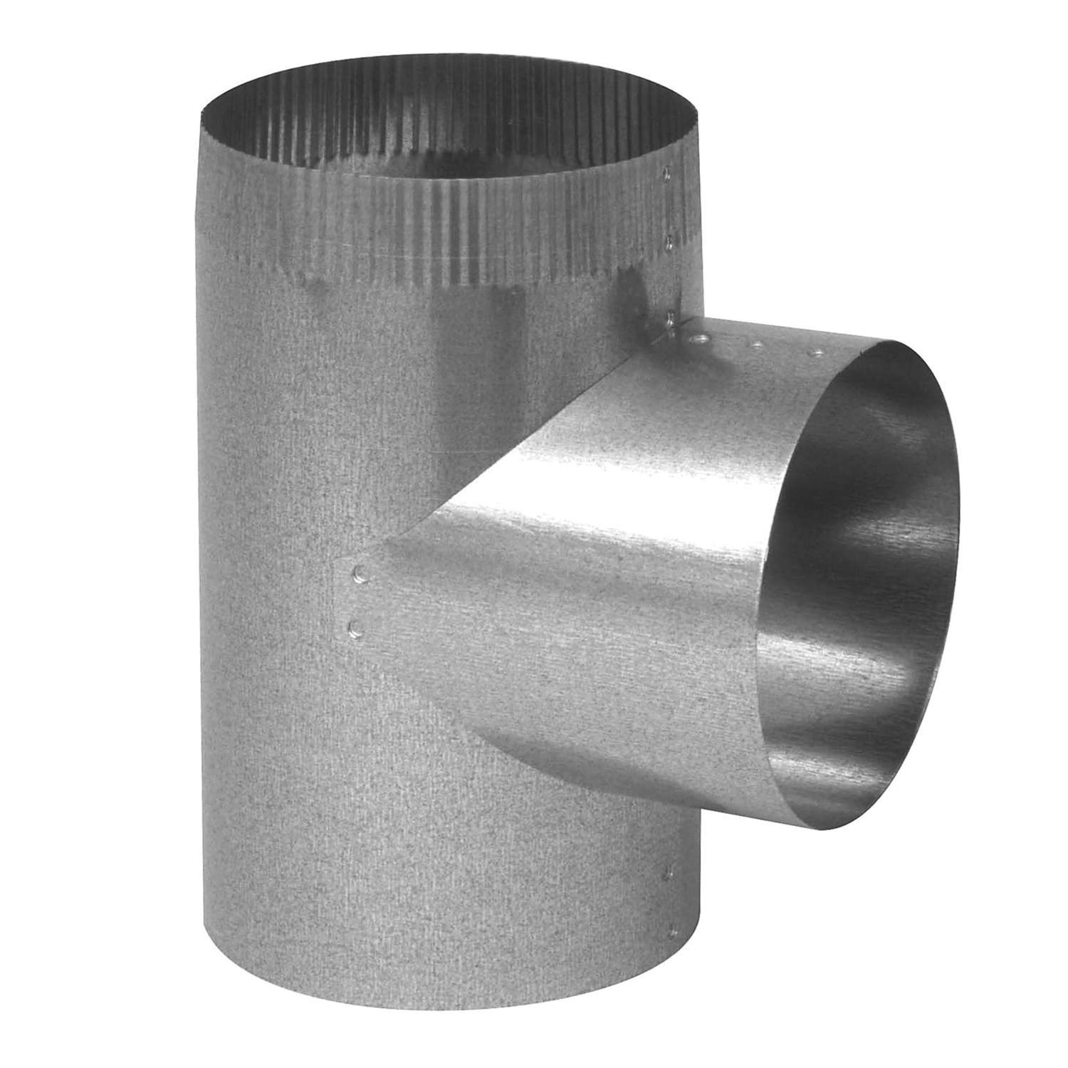 Imperial 3 in. X 3 in. X 3 in. Galvanized Steel Furnace Pipe Tee - Ace ...