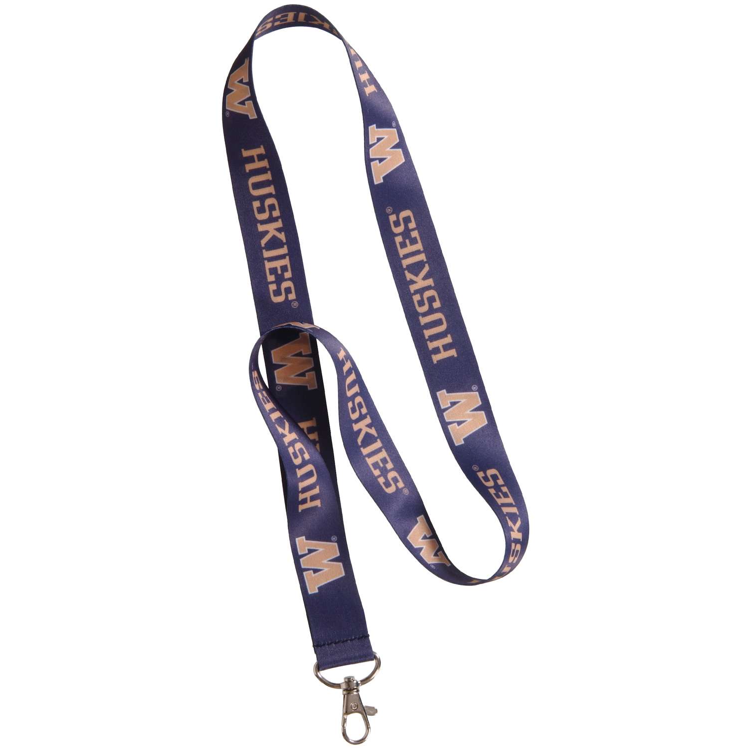 Hillman Washington Huskies Polyester Multicolored Decorative Key Chain ...
