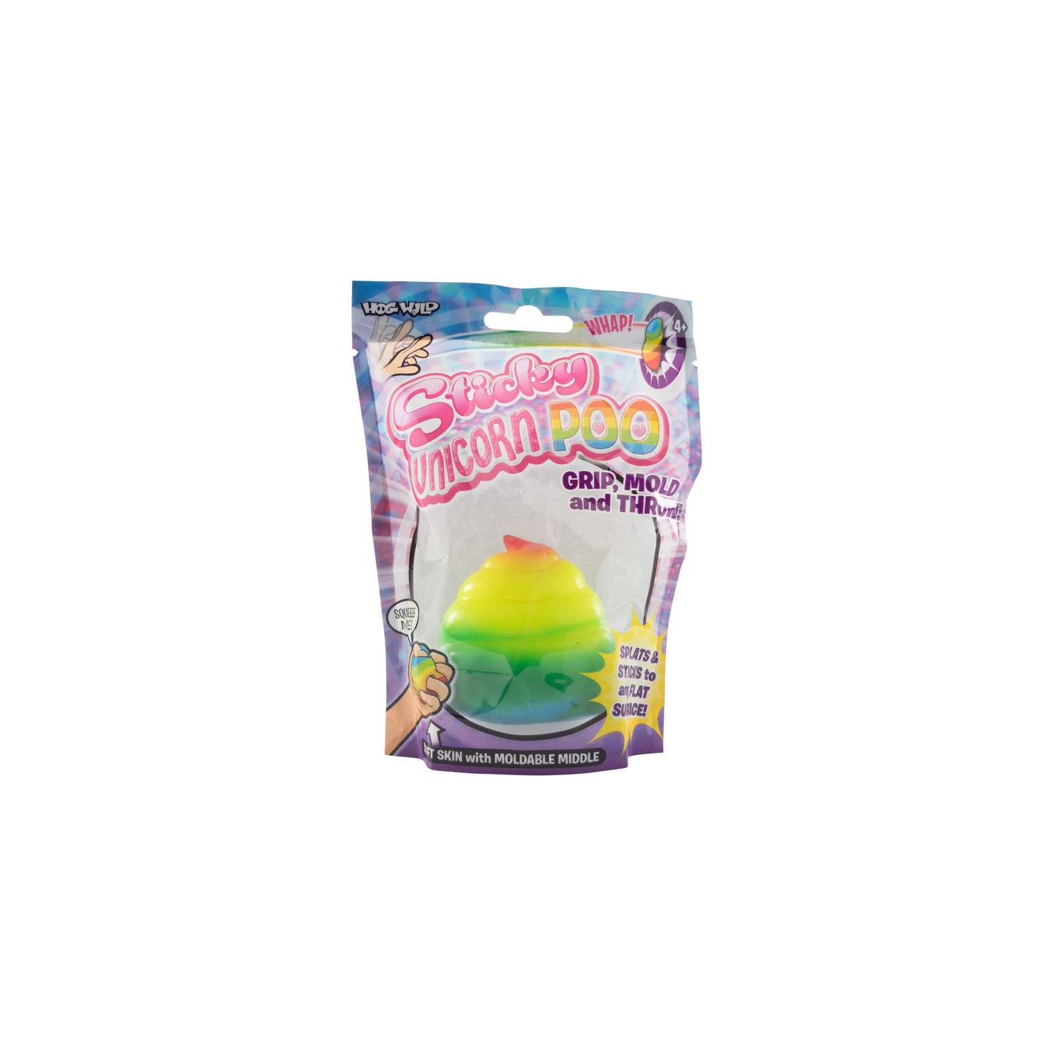 Hog Wild Sticky Unicorn Poo Multicolored - Ace Hardware