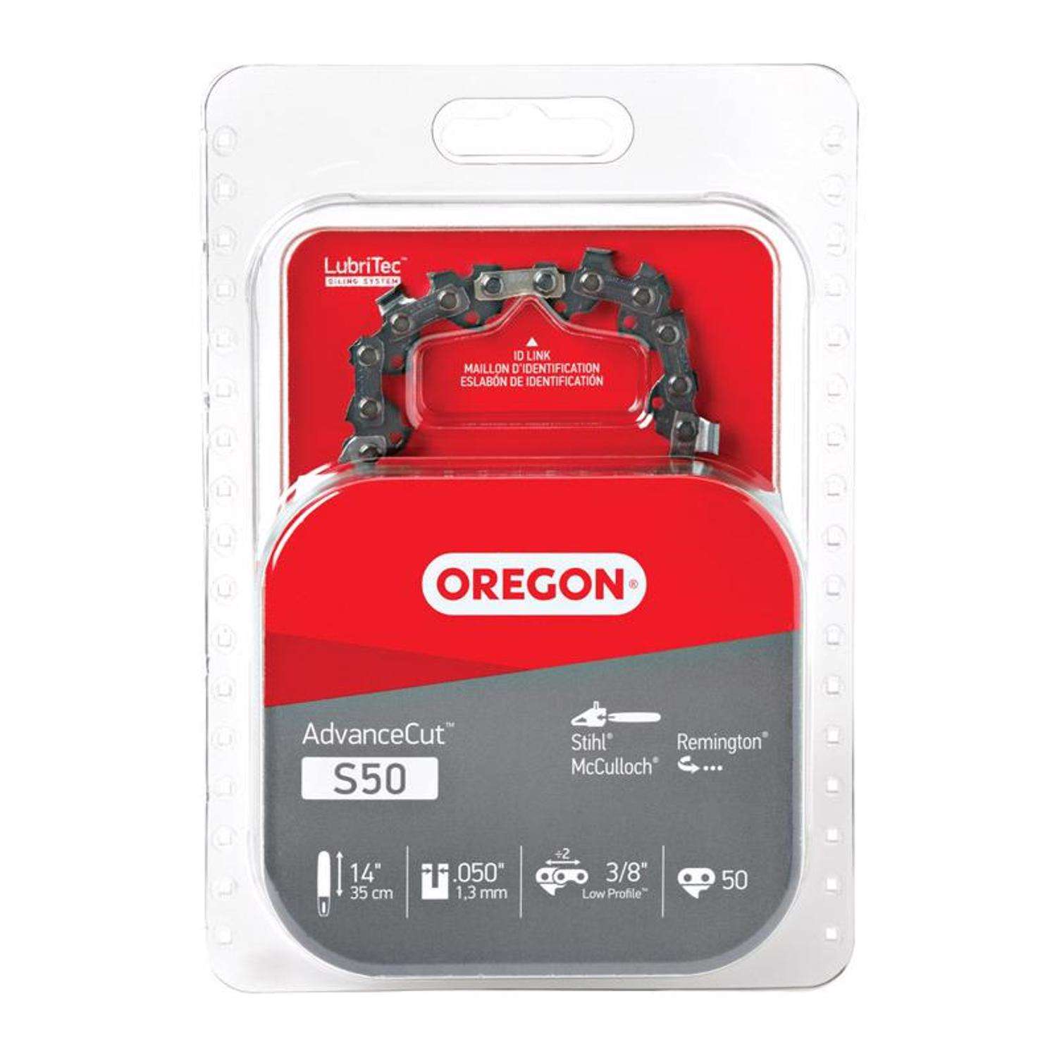 Oregon AdvanceCut S50 14 in. Chainsaw Chain 50 links - Ace Hardware