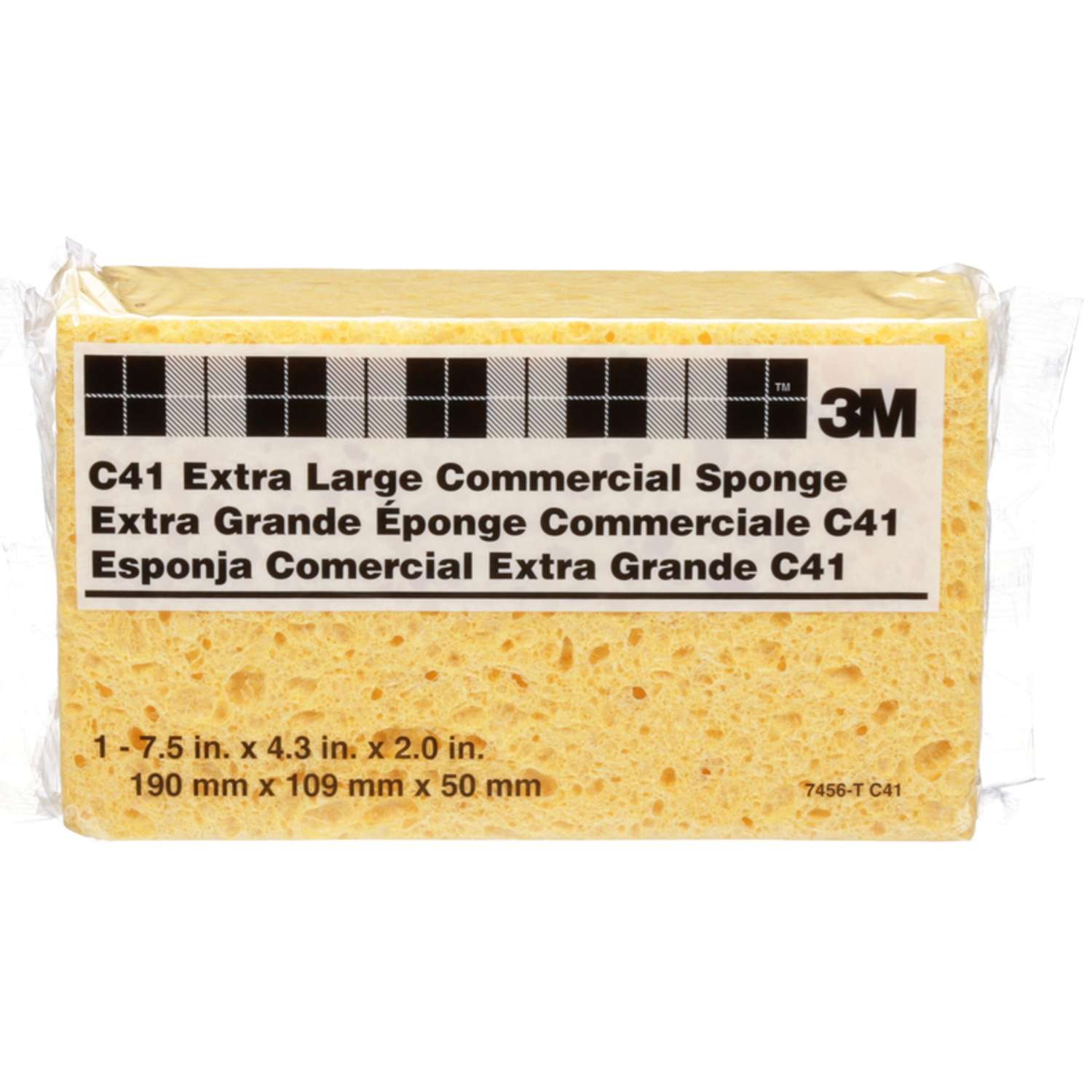 3M Heavy Duty Sponge For Commercial 7.5 in. L 1 pk - Ace Hardware