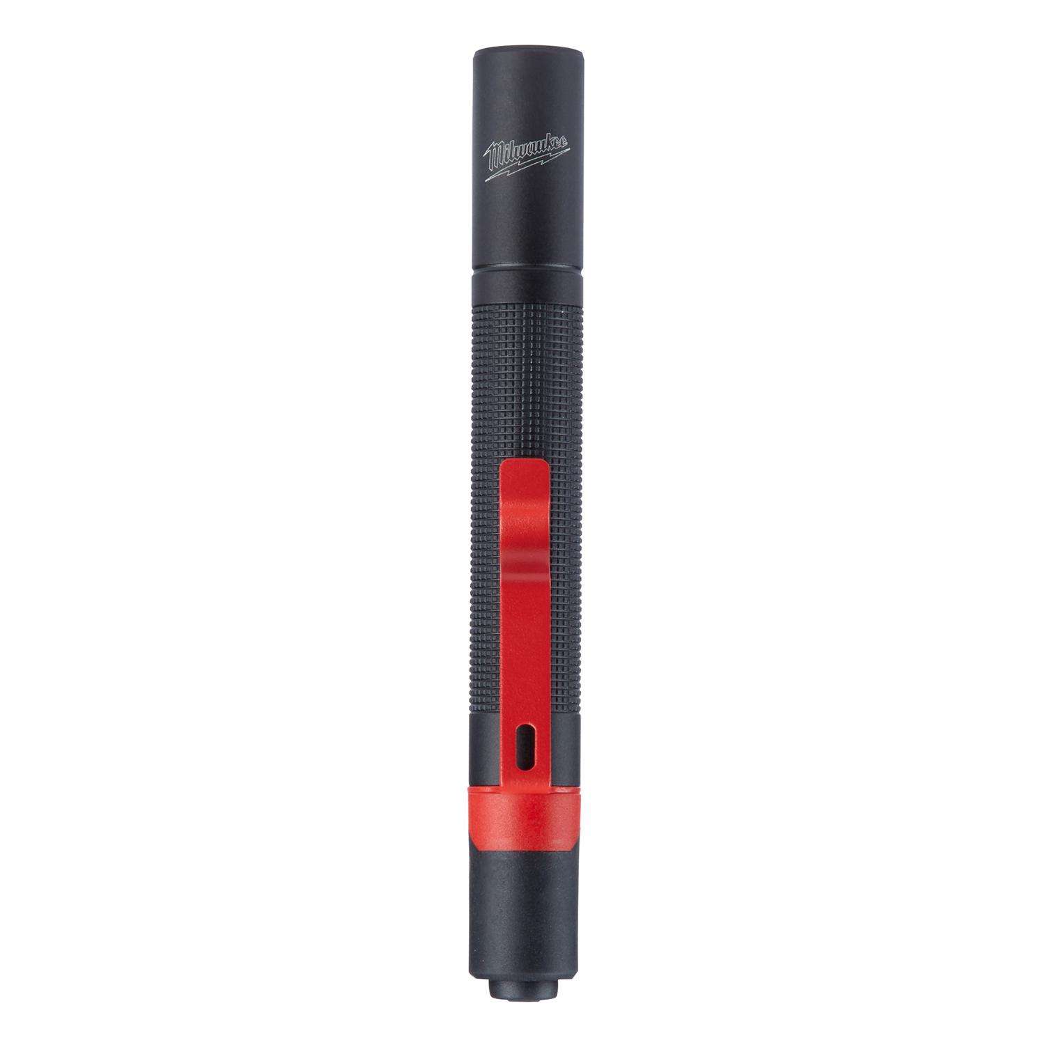 Milwaukee TRUEVIEW 100 lm Black/Red LED Pen Light AAA Battery - Ace ...