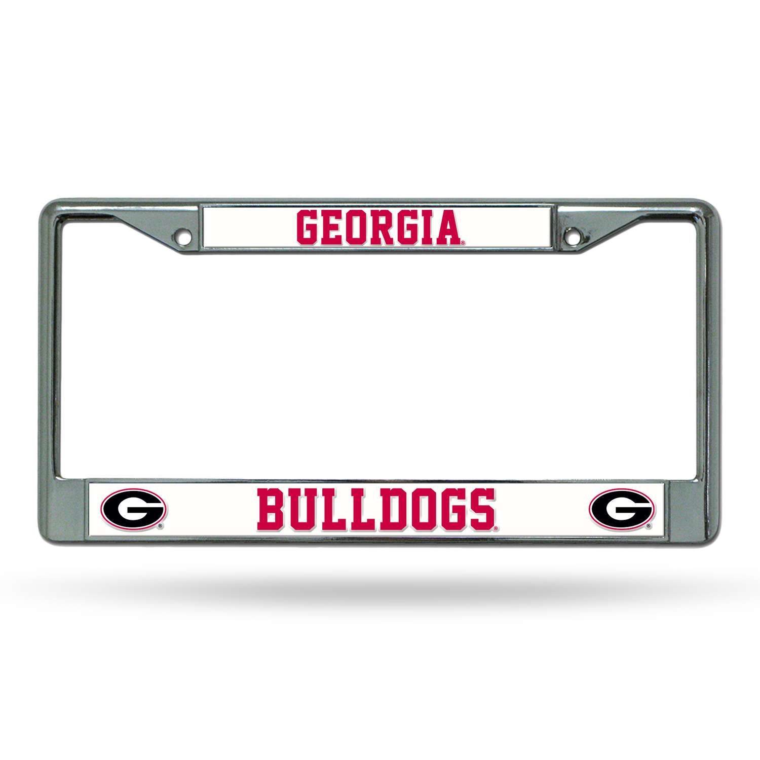 Rico Gray Metal University Of Georgia License Plate Frame Mfr# FC110104 ...