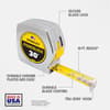 STANLEY PowerLock 30 ft. L X 1 in. W Tape Measure 1 pk - Ace Hardware
