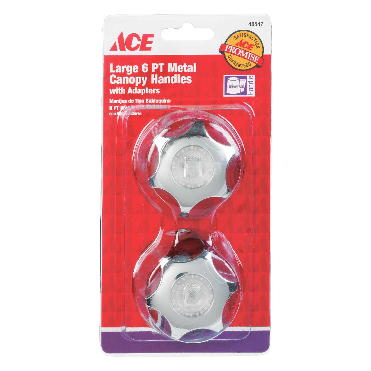 Ace For Universal Chrome Sink and Tub and Shower Faucet Handles - Ace ...