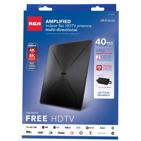 RCA Indoor HDTV Flat Antenna 1 pk - Ace Hardware