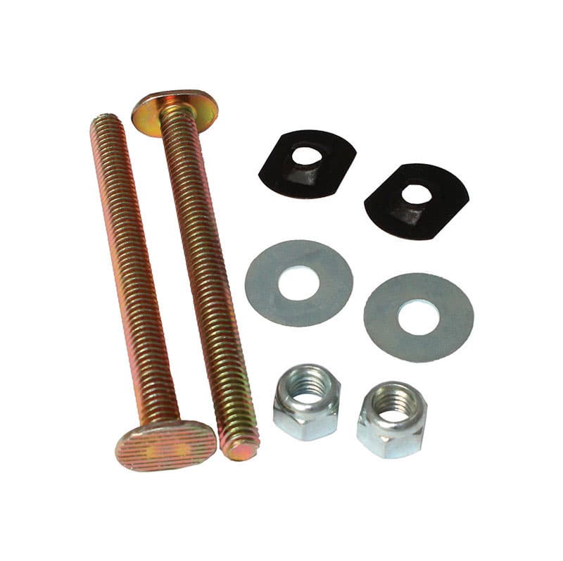 Ace Toilet Bolt Set Brass Plated - Ace Hardware