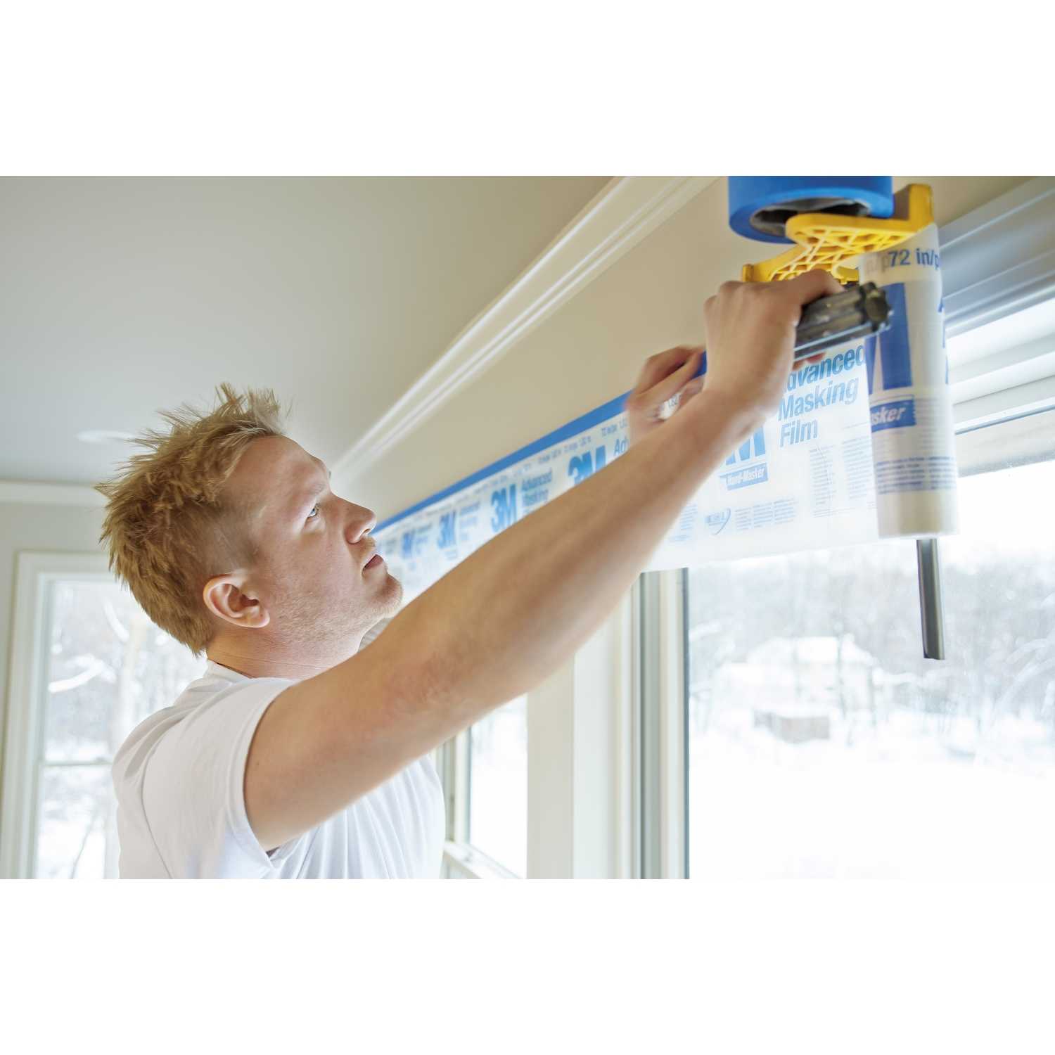 3M Hand-Masker 90 W x 72 in. L Clear Plastic Masking Film - Ace Hardware