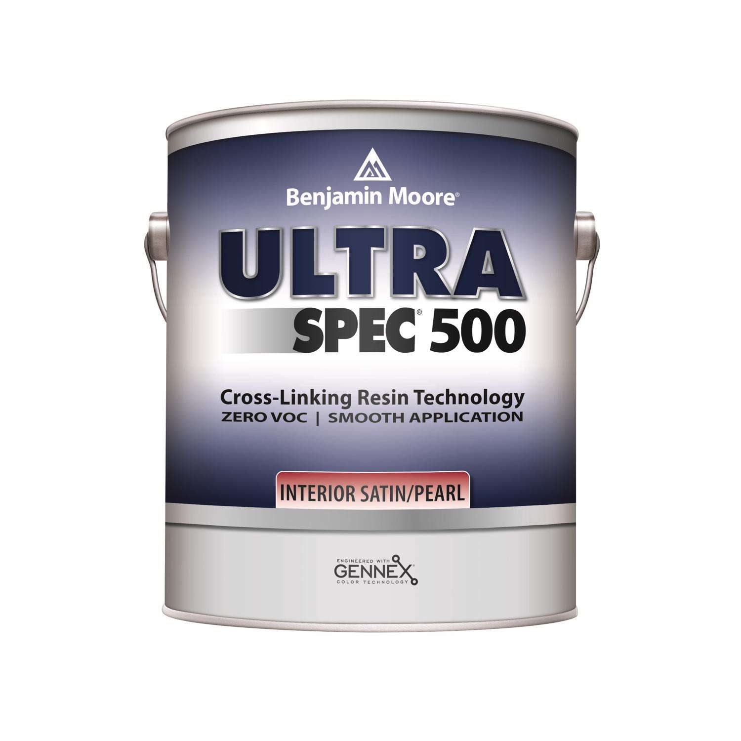 Benjamin Moore Ultra Spec 500 Satin/Pearl Base 2 Paint Interior 1 gal ...