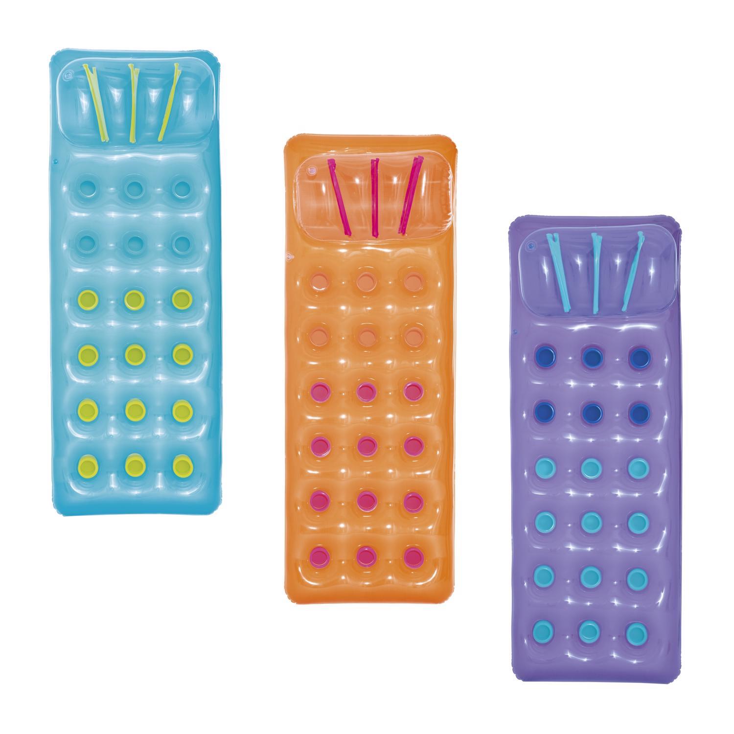 Bestway H2OGO Assorted PVC Inflatable Deluxe Floating Pool Mat - Ace ...