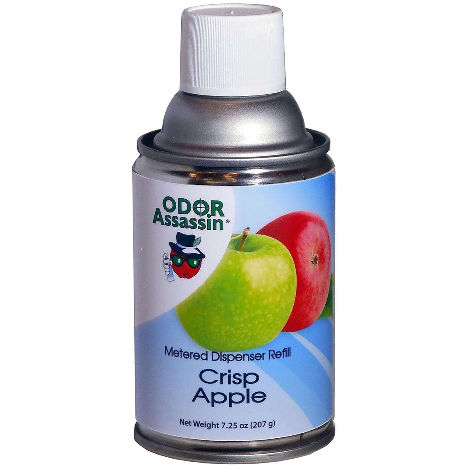 Odor Assassin Metered Aerosols Apple Scent Odor Control Spray 7.25 oz ...