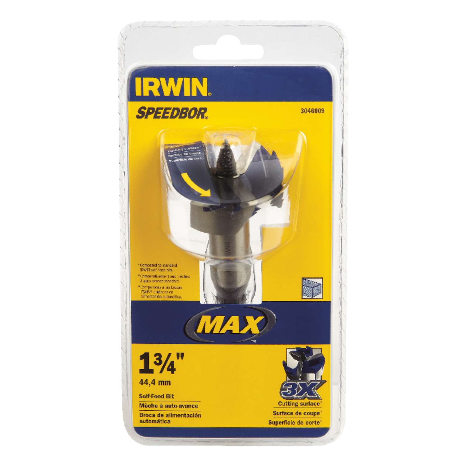 Irwin Speedbor 1-3/4 in. Hardened Steel Hole Cutter 1 pc - Ace Hardware