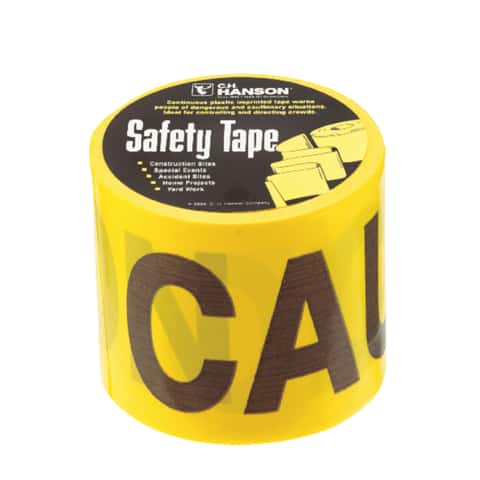 C.H. Hanson 200 ft. L X 3 in. W Plastic Caution Barricade Tape Yellow Mfr# 15001 - Ace Hardware