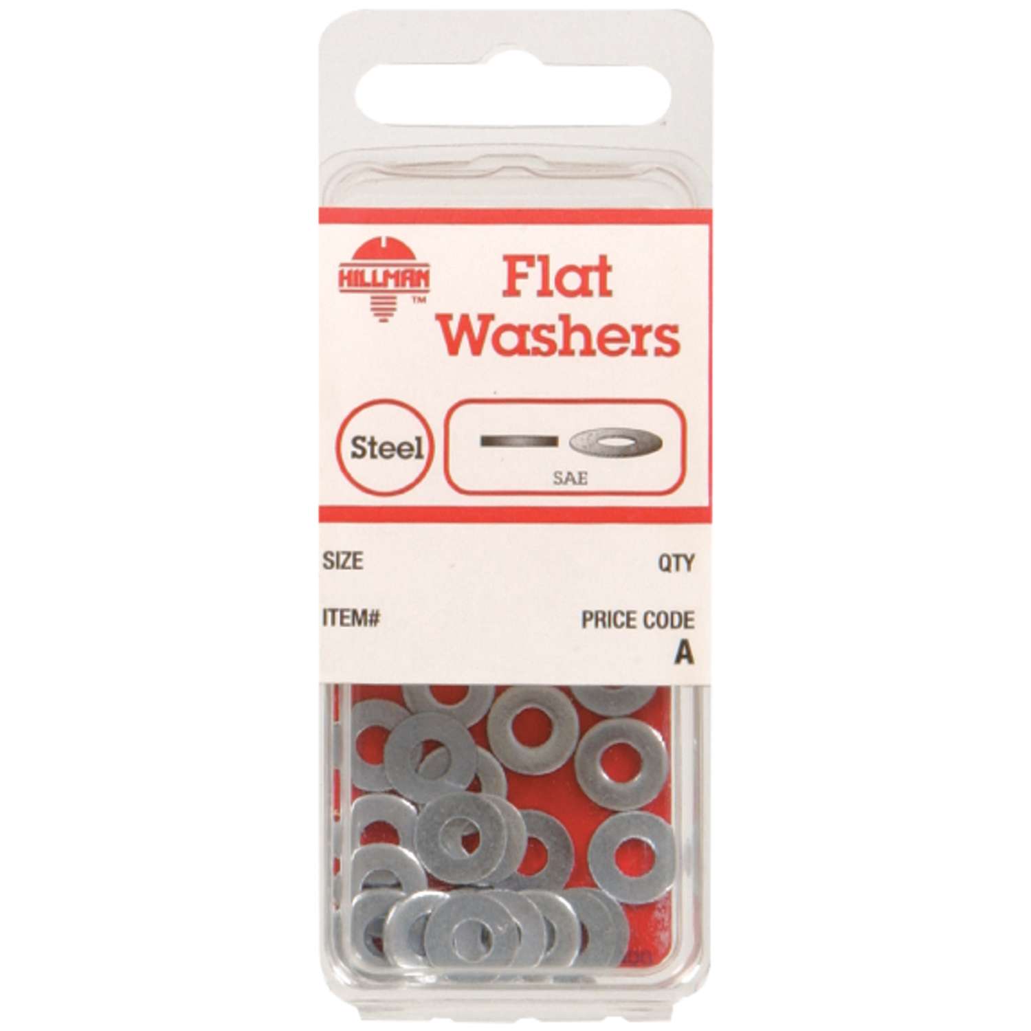 Hillman Zinc-Plated Steel No. 8 SAE Flat Washer 30 pk - Ace Hardware