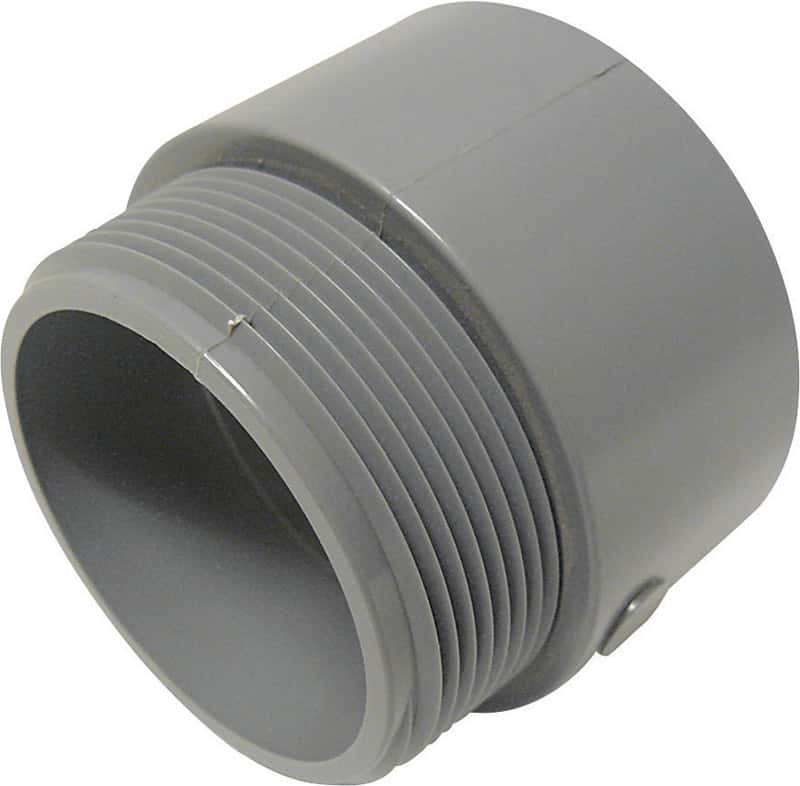 Cantex 2-1/2 in. D PVC Male Adapter 1 pk - Ace Hardware