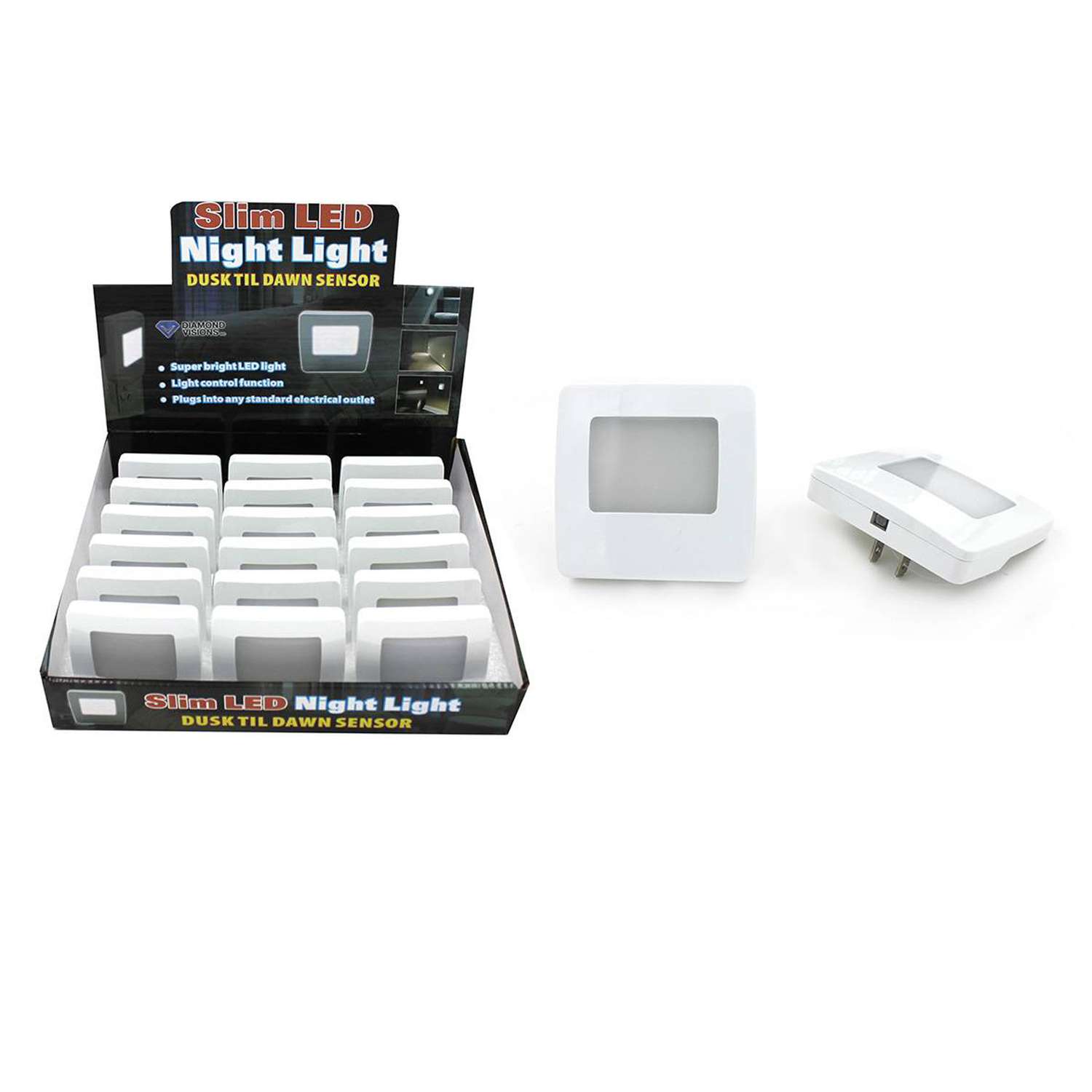 Diamond Visions Automatic Plug-in LED Night Light - Ace Hardware