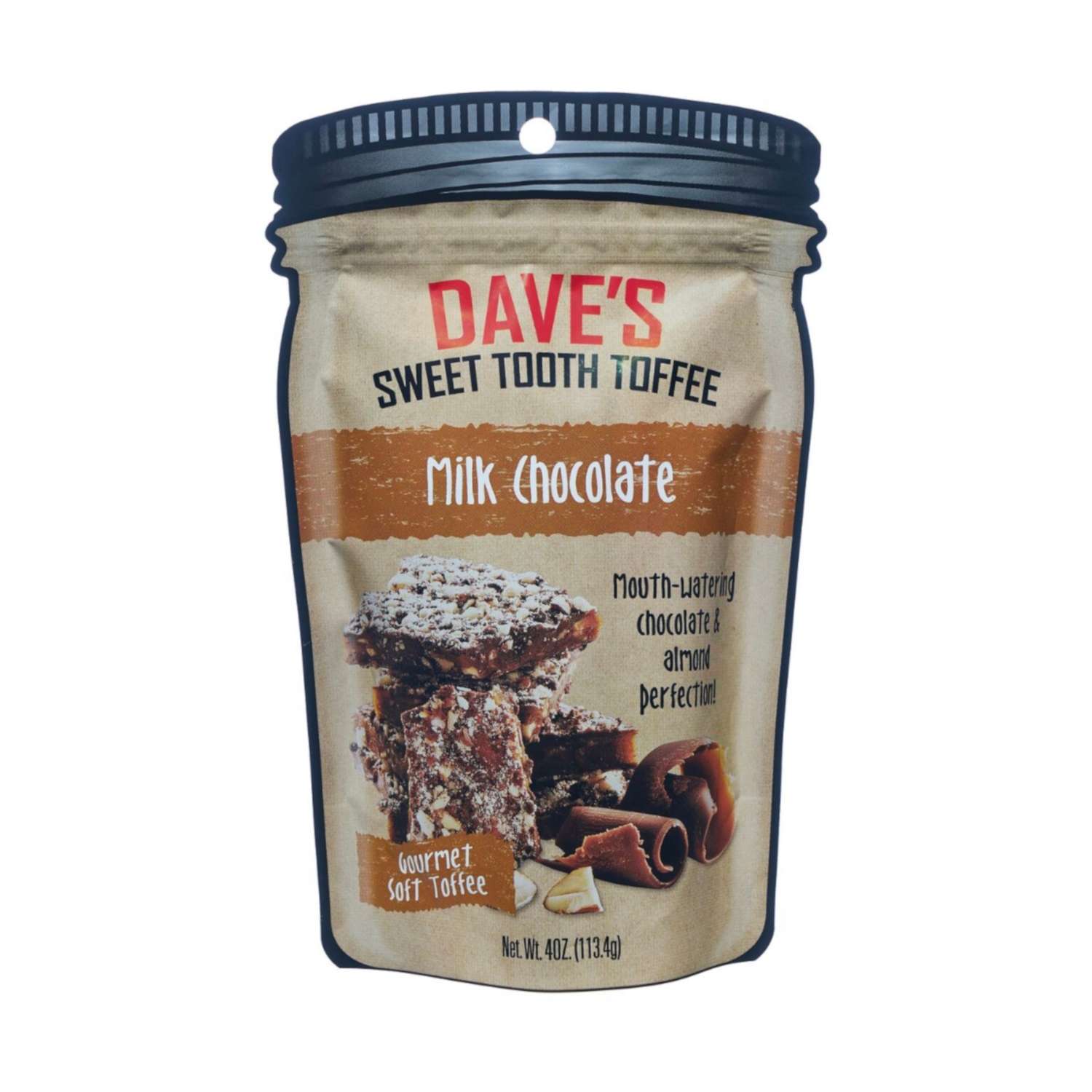 Dave's Sweet Tooth Milk Chocolate Toffee 4 oz - Ace Hardware