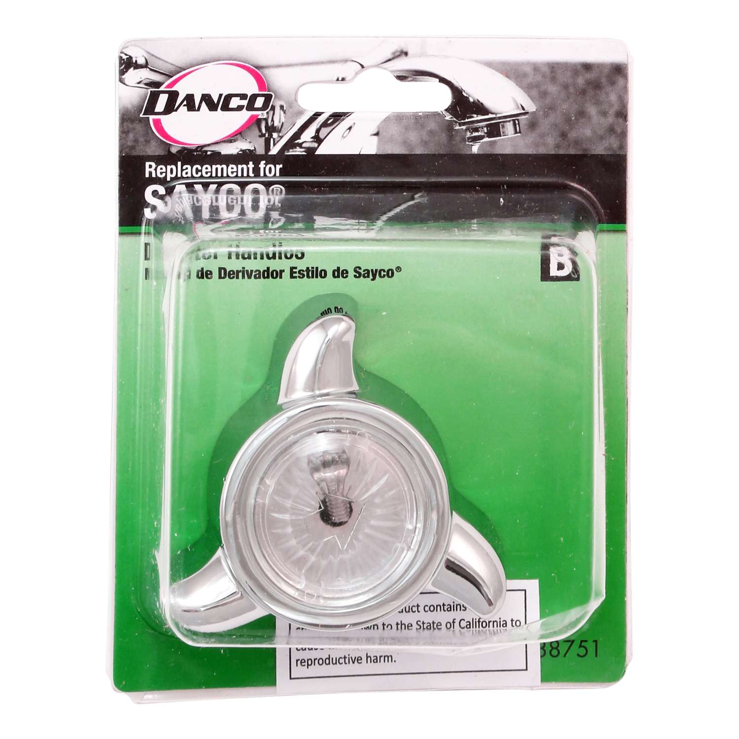 Danco For Sayco Chrome Tub and Shower Diverter Handle - Ace Hardware
