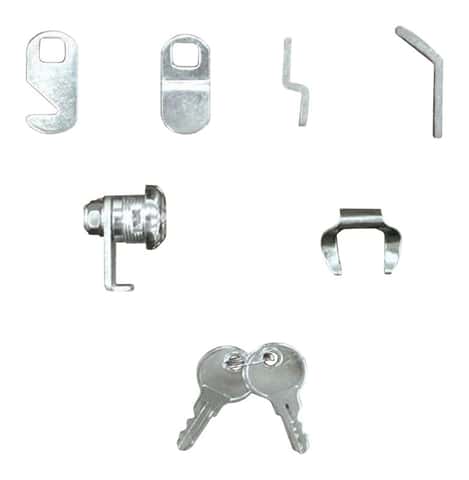 Gibraltar Mailboxes Brushed Nickel Steel Clockwise Mailbox Lock - Ace ...