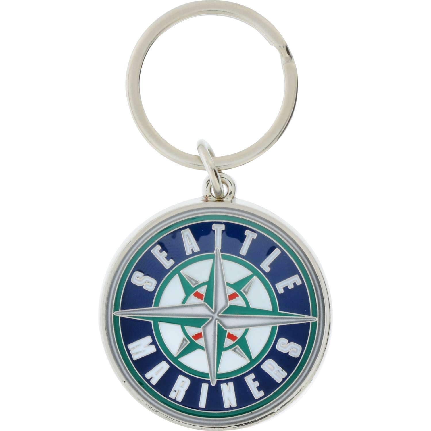 Hillman Seattle Mariners Metal Silver Decorative Key Chain - Ace Hardware