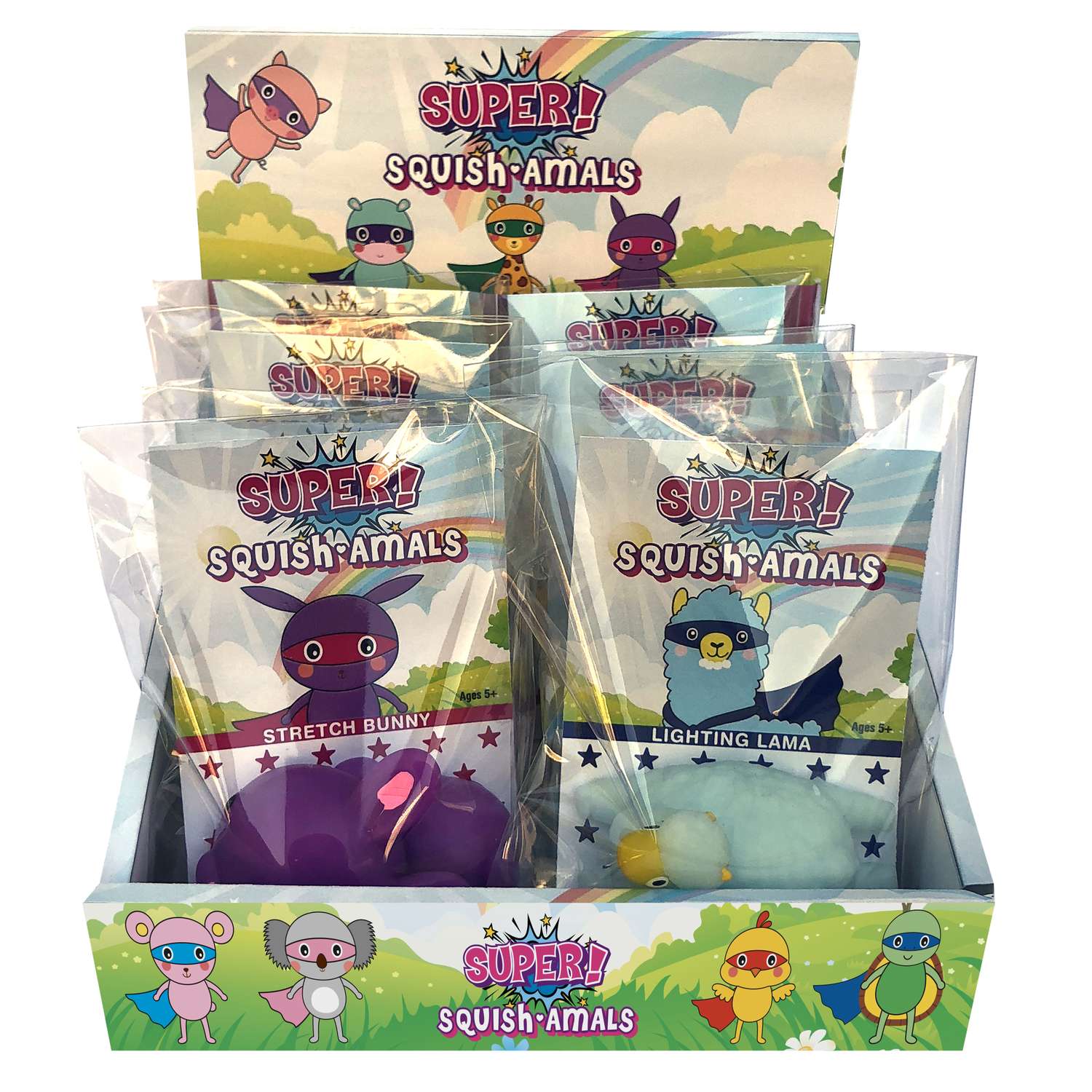 Zorbitz Squish-Amals Toy Rubber - Ace Hardware