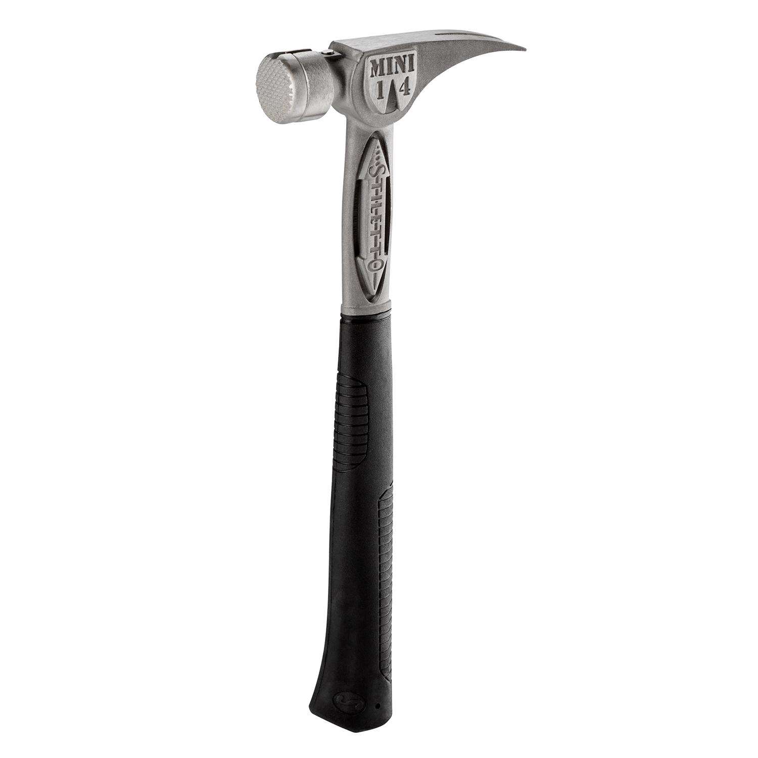 Stiletto Tibone 14 oz Milled Face Framing Hammer 15.25 in. Titanium ...