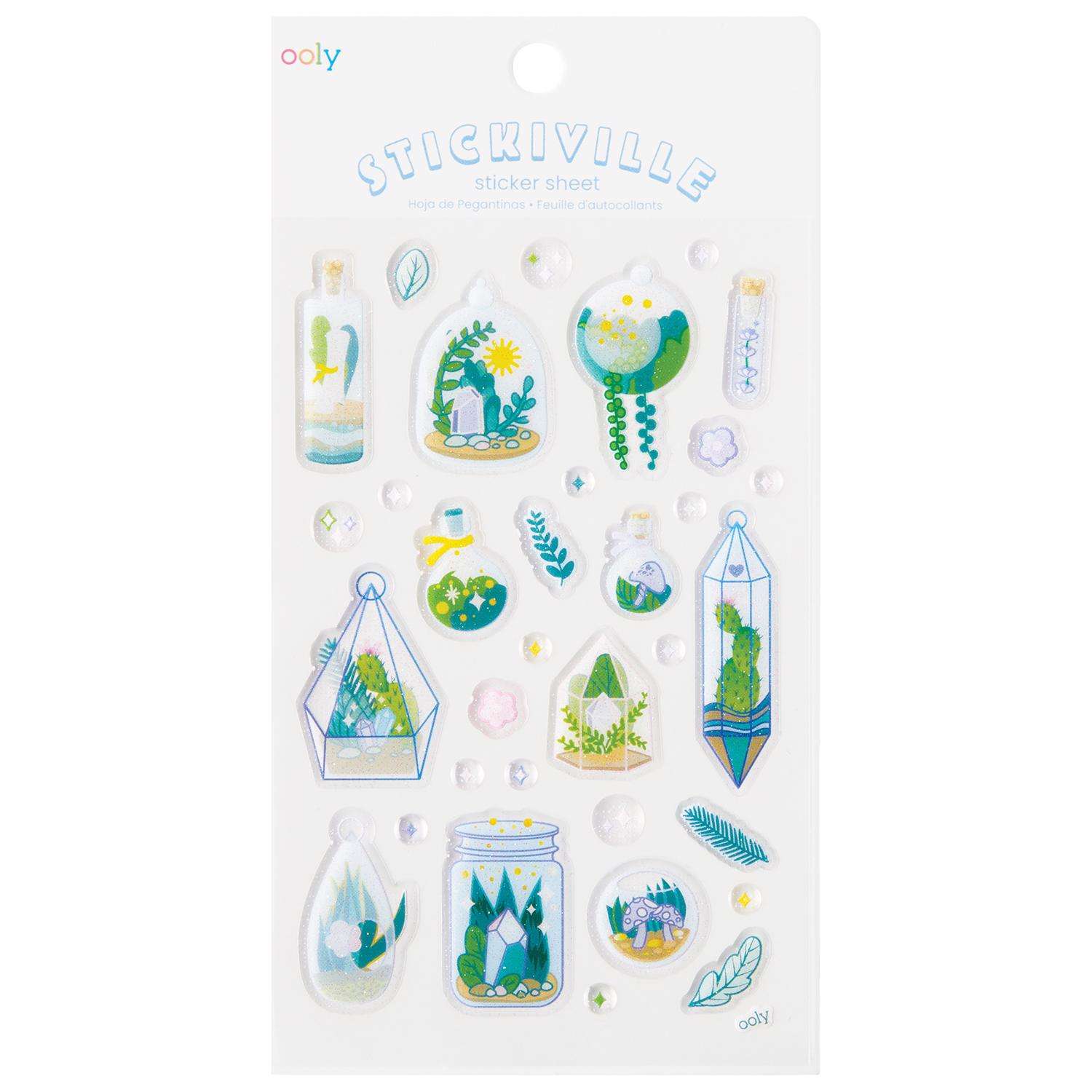 Ooly Stickiville Tiny Terrarium Stickers 1 pk - Ace Hardware