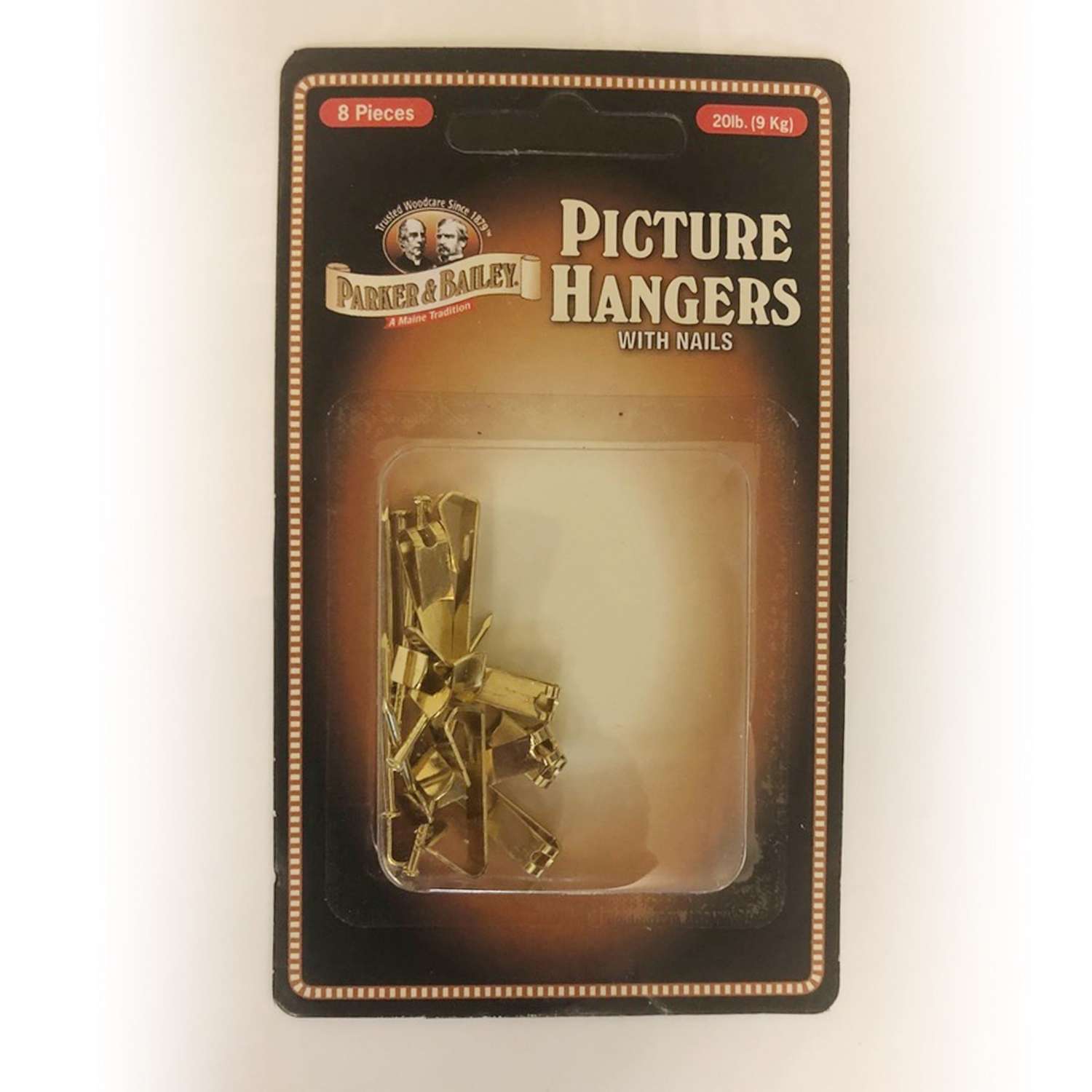 Jacent Gold Picture Hanger 20 lb 8 pc - Ace Hardware