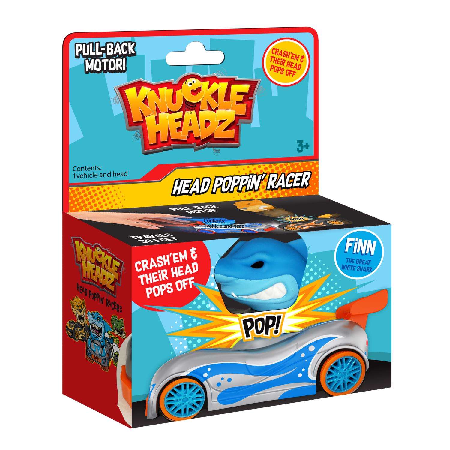 SD Toyz Knuckle-Headz Head Poppin Racer Toy Multicolored - Ace Hardware
