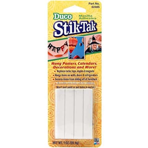 Duco Stik-Tak Low Strength Adhesive Putty 1 oz - Ace Hardware