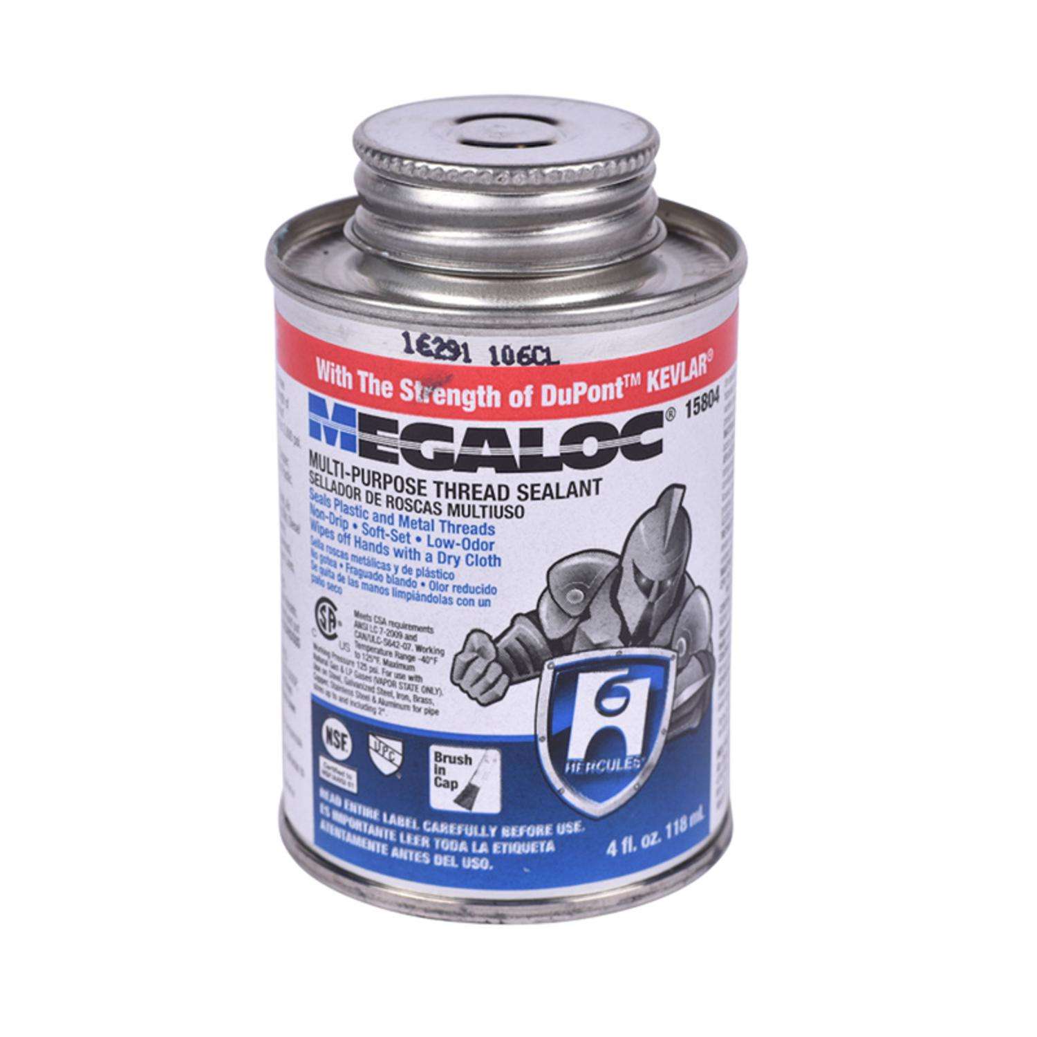 Hercules Megaloc Blue Thread Sealant 4 oz - Ace Hardware