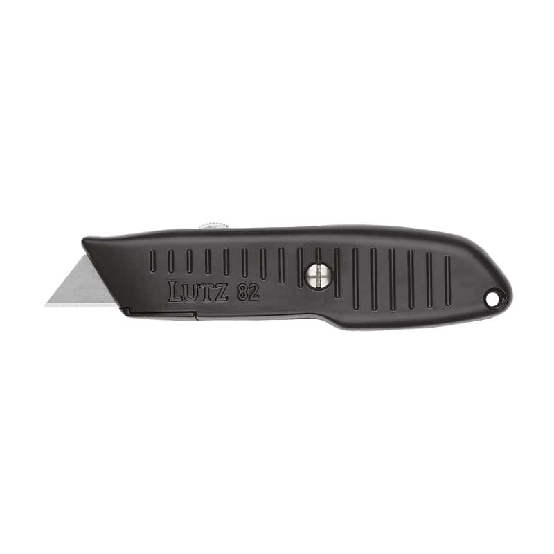 Lutz 6 in. Retractable Utility Knife Black - Ace Hardware